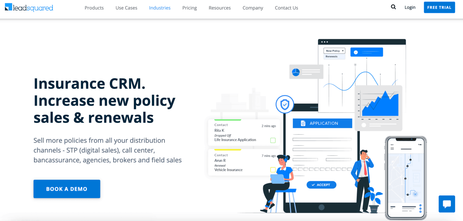 Insurance CRM: 2025 Buyer’s Guide, Top 5 Insurance CRM Tools