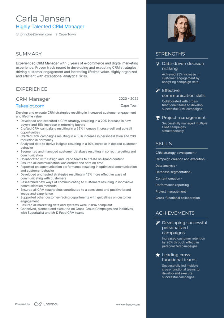 CRM Experience in Resume: The Only Guide You’ll Need