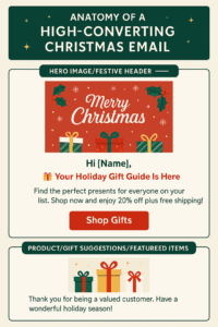 Christmas Email Marketing Templates: 14 Examples