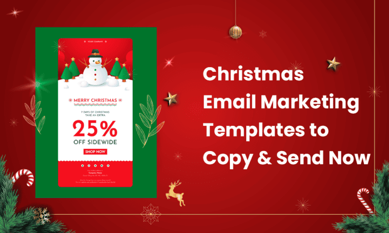 Christmas Email Marketing Templates: 14 Examples