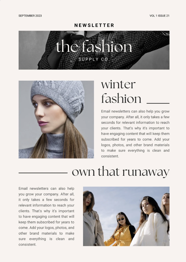 Winter Newsletter Ideas to Cozy Up to Your Subscribers