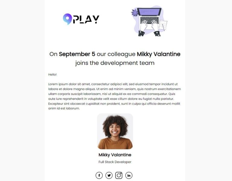 Tips & Templates to Ace a New Hire Announcement