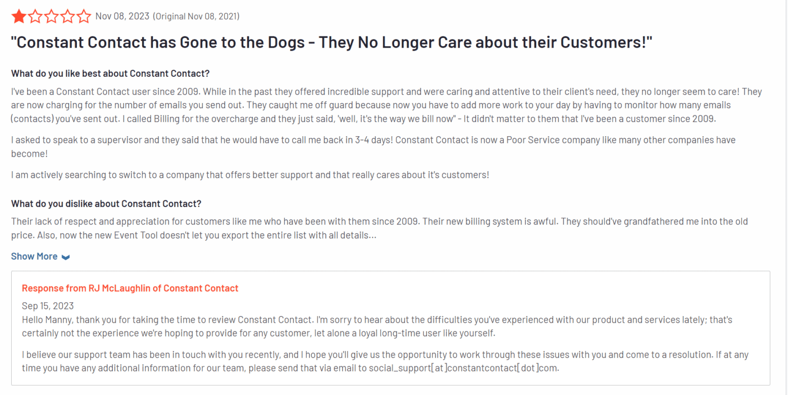 Constant Contact Review 2026: Pros, Cons, Features, Pricing
