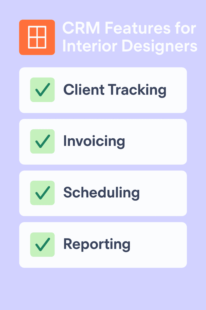 Best CRM for Interior Designers