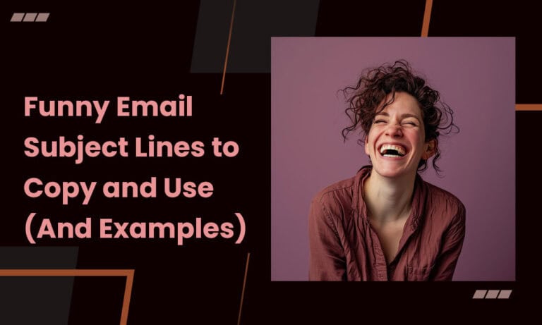 Funny Email Subject Lines to Copy and Use (And Examples)