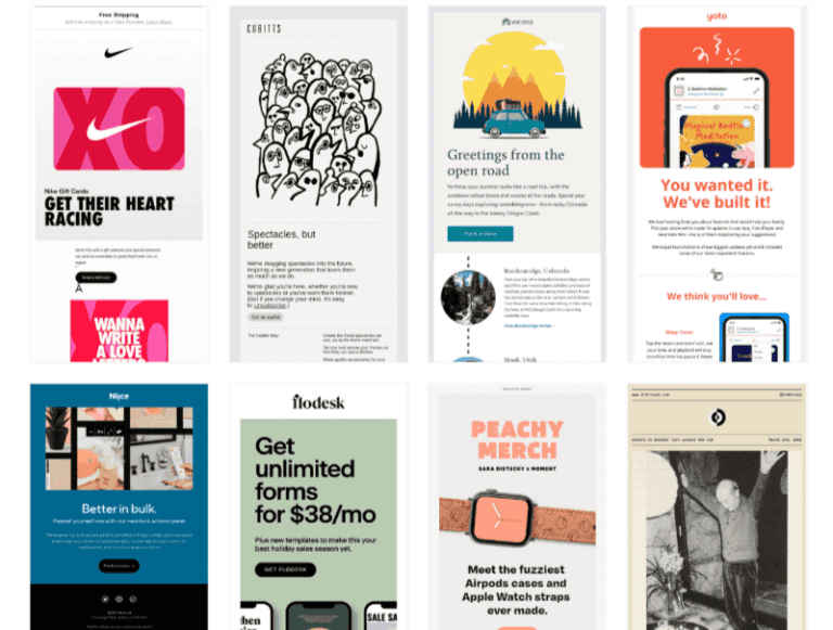 15 Stunning Email Design Examples from Big Brands