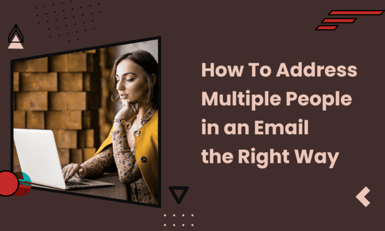 How To Address Multiple People in an Email the Right Way