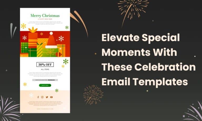 Celebration Email Templates: 20 Festive Email Designs