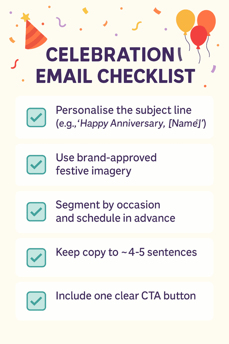 Celebration Email Templates: 20 Festive Email Designs