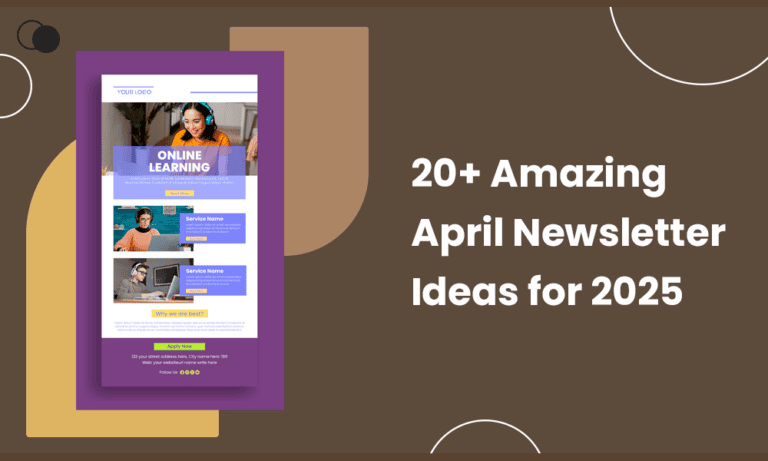20+ Amazing April Newsletter Ideas for 2025